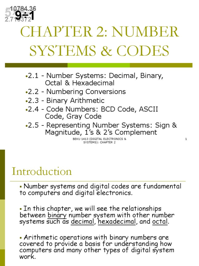 Chapter 2 Pdf Binary Coded Decimal Theory Of Computation