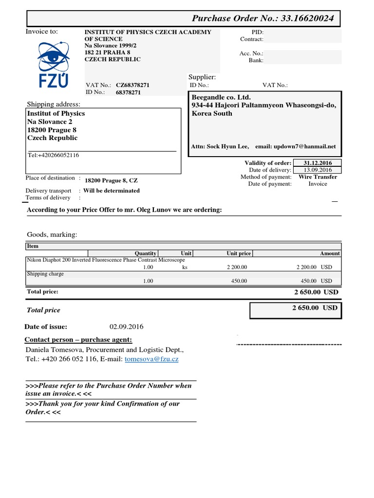 Microscope | PDF | Invoice | Services (Economics)