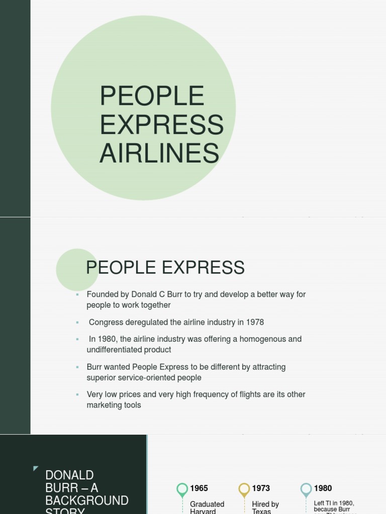 People's Express Airlines: Rise and Fall | PDF | Airlines | Low Cost ...