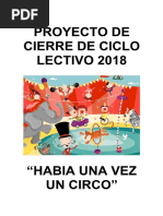 Unidad Didáctica Infantil El Circo | PDF | Circo | Aprendizaje