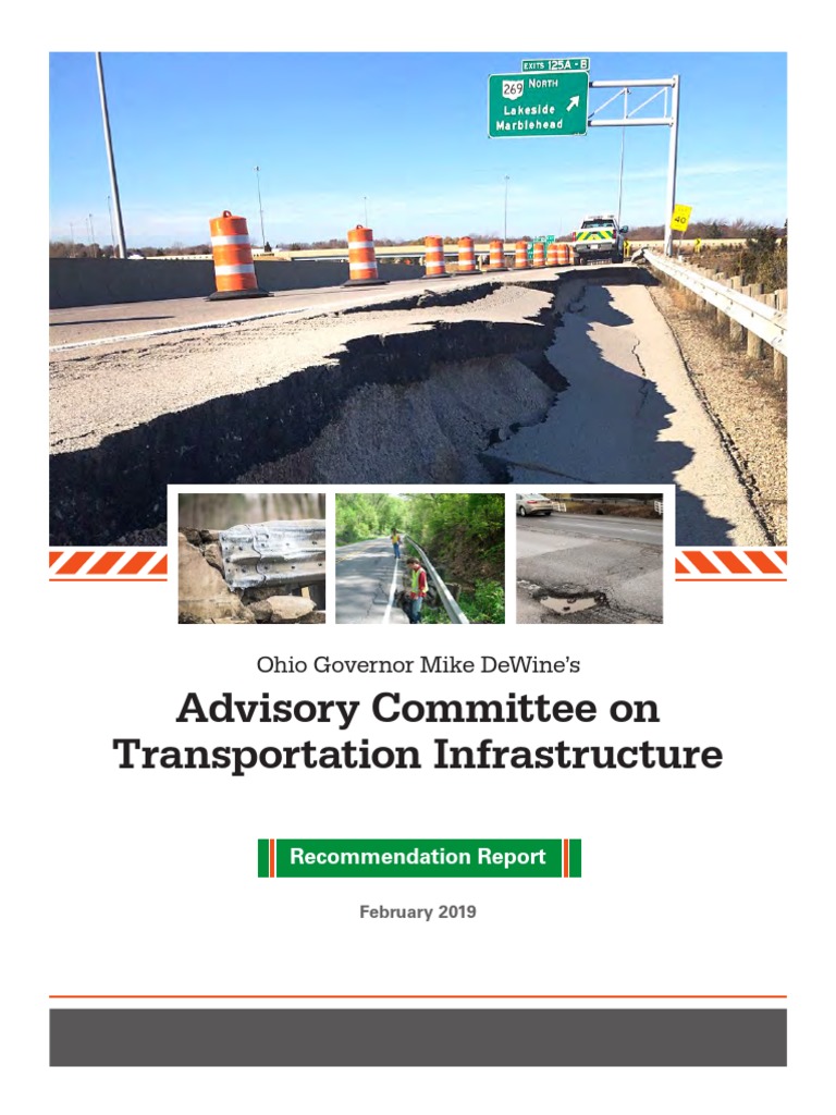 Infrastructure Report | PDF | Toll Road | Electric Vehicle