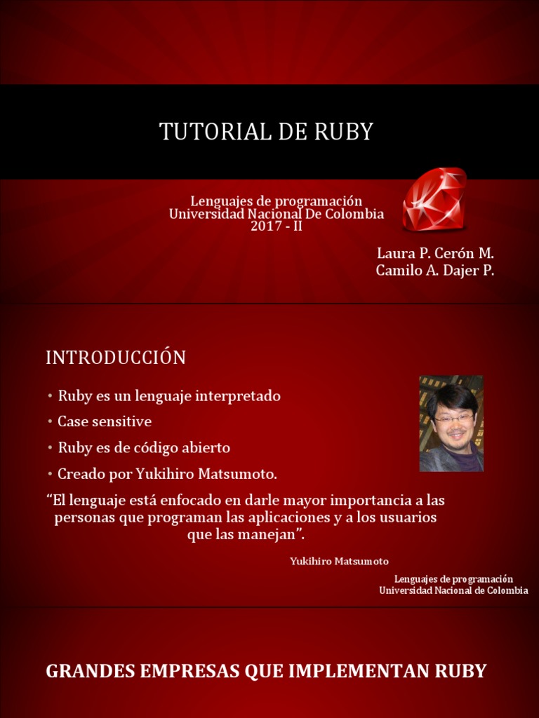 Programacion Arduino | PDF | Ruby (lenguaje de programación) | Objeto (informática)