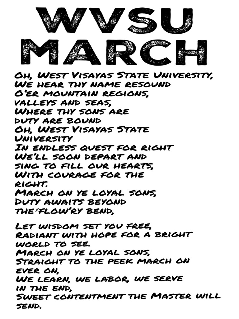 WVSU March | PDF
