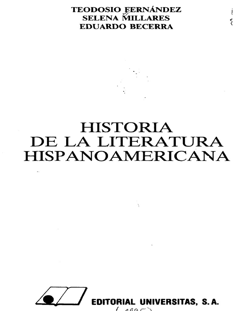 Historia de La Literatura Hispanoamericana | PDF | Romanticismo | Poesía