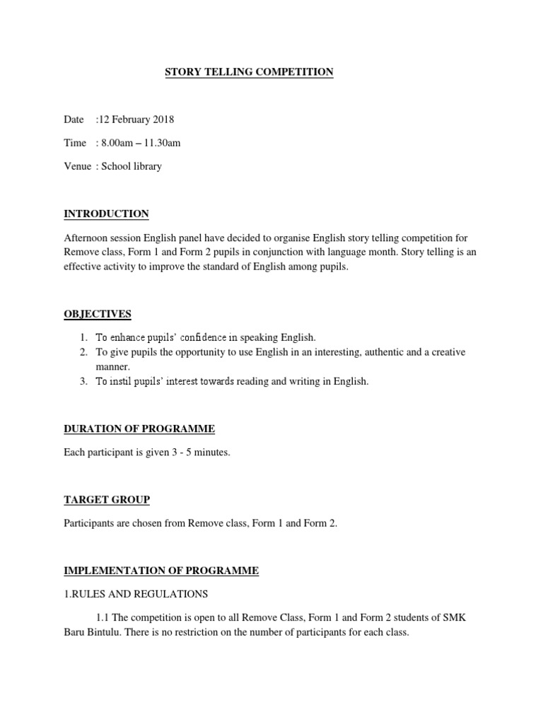 Story Telling - Paperwork | Download Free PDF | Government