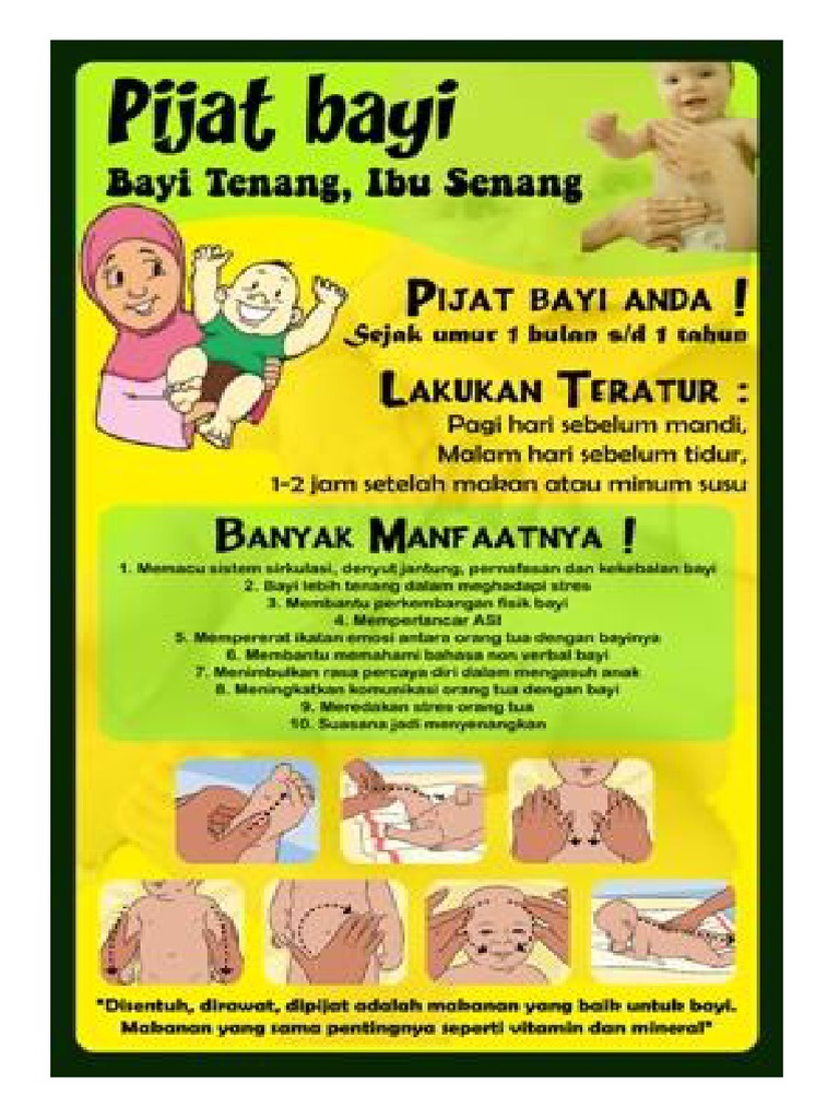 Poster Pijat Bayi | PDF