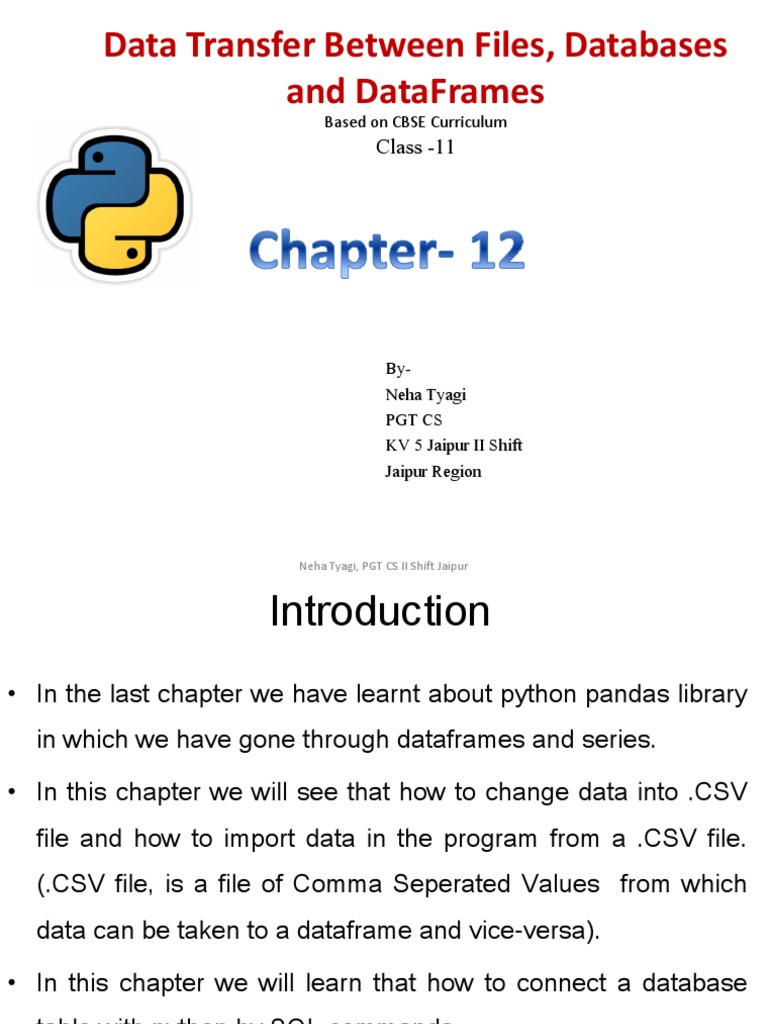 Chapter 12eng Data Transfer Between Files Sql Databases And Dataframes