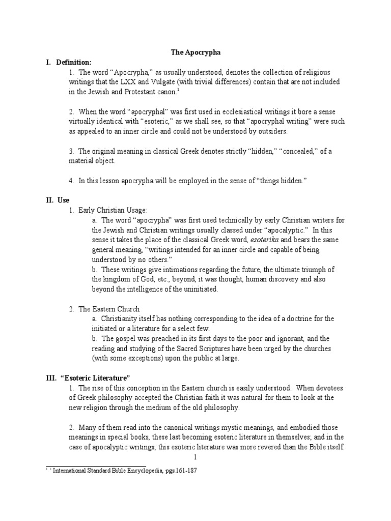 8 The Apocrypha PDF | PDF | Apocrypha | Gospels