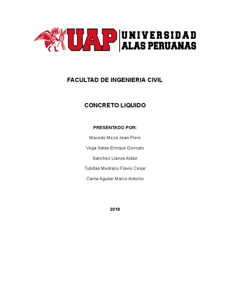 Concreto Liquido | PDF | Hormigón | Cemento