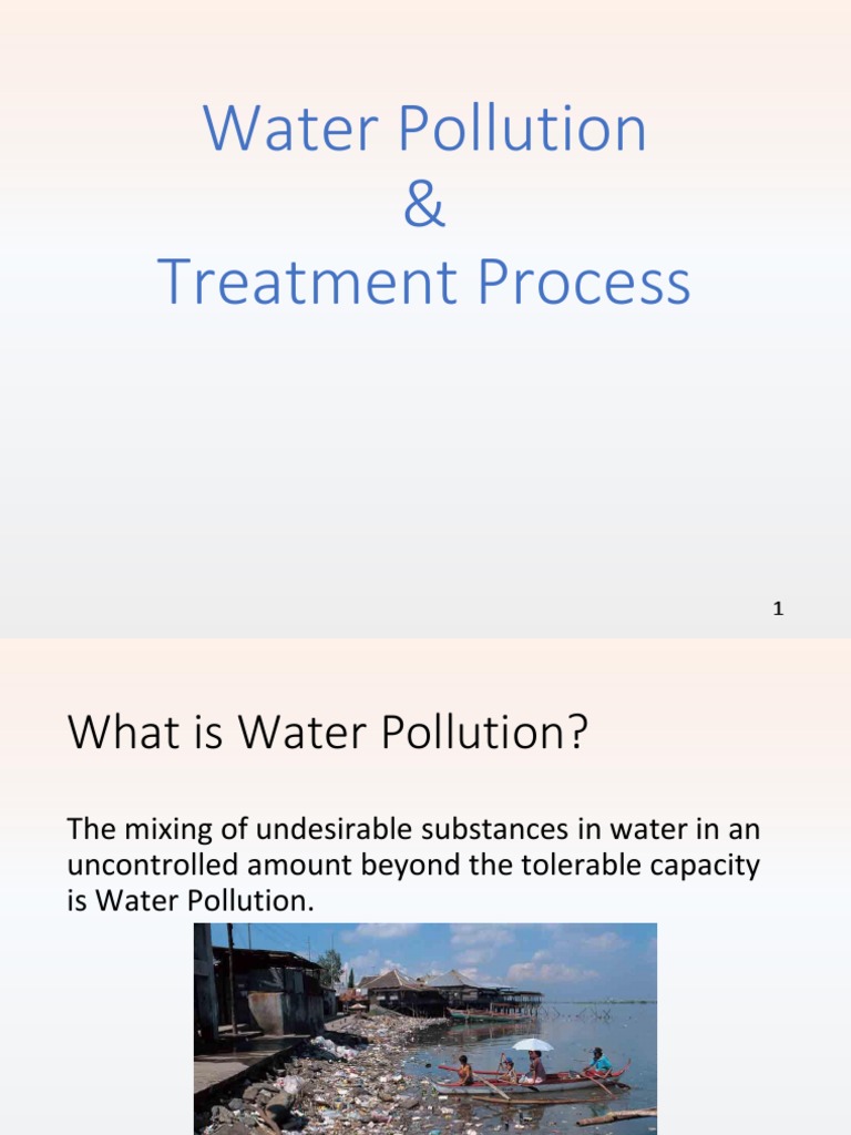Water Pollution | PDF | Water Pollution | Sewage Treatment