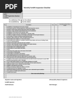 Portable Power Tools Inspection Checklist | PDF