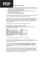 FBS and PPBS Normal Ranges Explained | PDF
