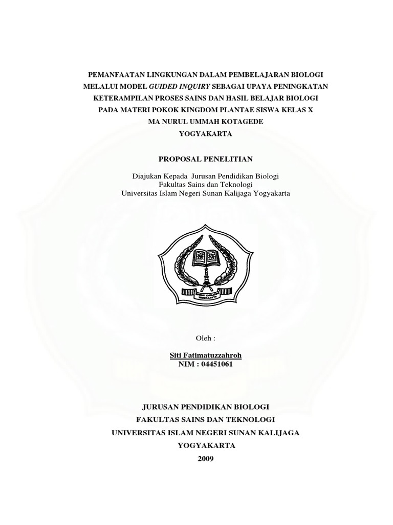 Contoh Proposal PDF | PDF