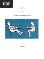 Sitting Balance Scale | PDF | Anatomical Terms Of Motion | Shoulder