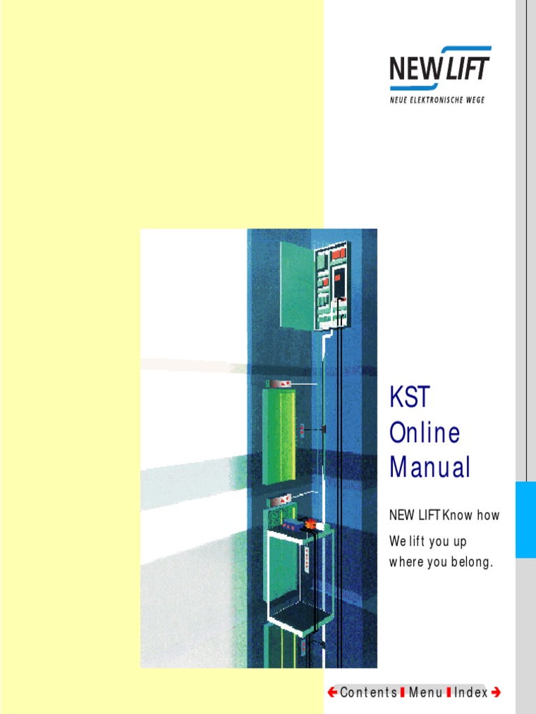 KST Manual Online: NEW LIFT Know How We Lift You Up Where You Belong ...