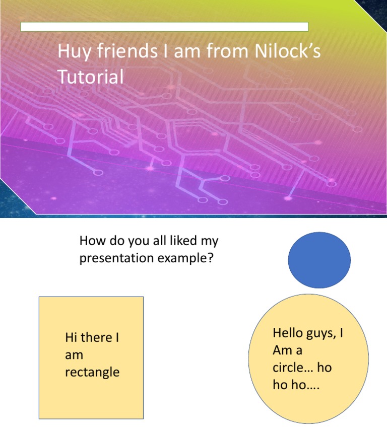 Huy Friends I Am From Nilock's Tutorial | PDF