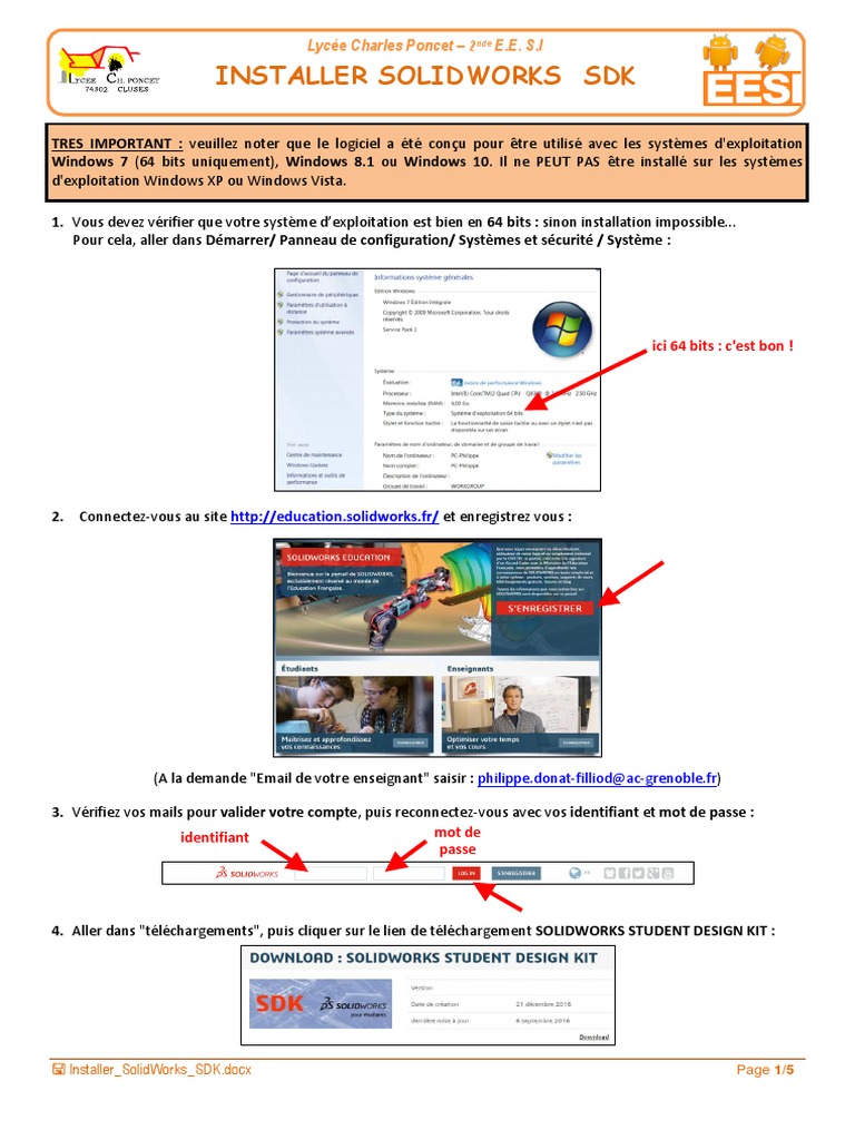Installer SolidWorks SDK | PDF | Windows 7 | Microsoft Windows