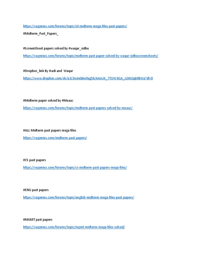 Mgt503 Midterm Solved | PDF | Hypertext | Web Development