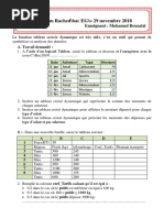 Exercices Excel Avec Corrige Formation Gratuit | PDF | Microsoft Excel ...