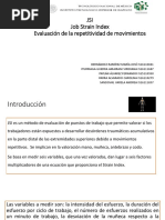 Método JSI - Job Strain Index PDF | PDF | Naturaleza