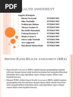 Contoh - RHA (Rapid Health Assesment) | PDF