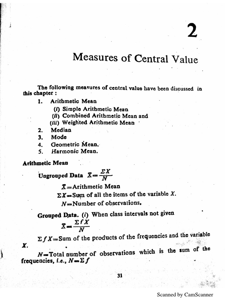 Advanced Practical Statistics by Gupta Chapter 2 | PDF