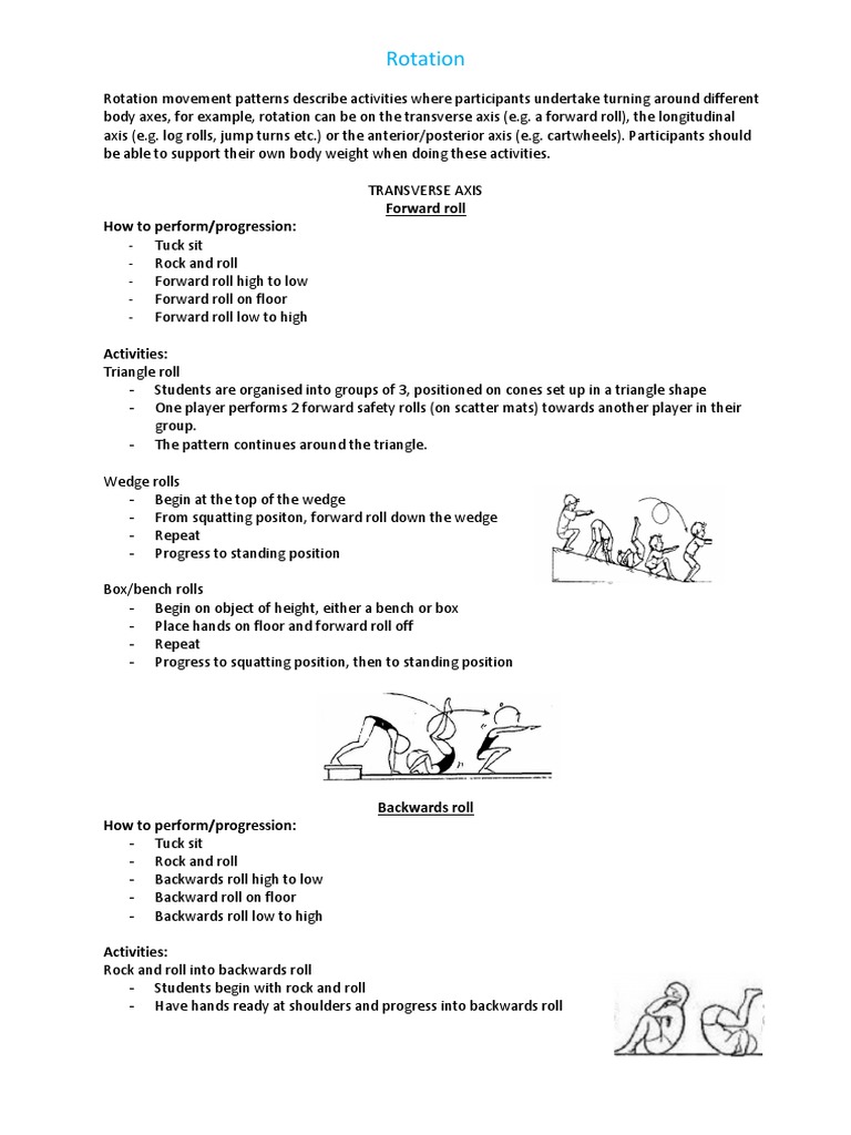 Rotation | PDF | Anatomical Terms Of Location | Rotation
