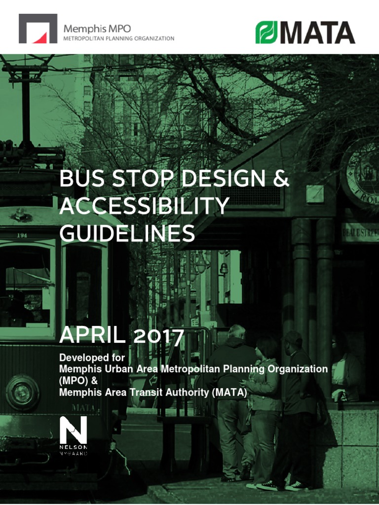 Bus Stop Design and Accessbility Guidelines - April 2017 | PDF ...