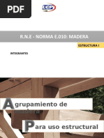E.010 Madera DS #005-2014 PDF | PDF | Rigidez | Pandeo