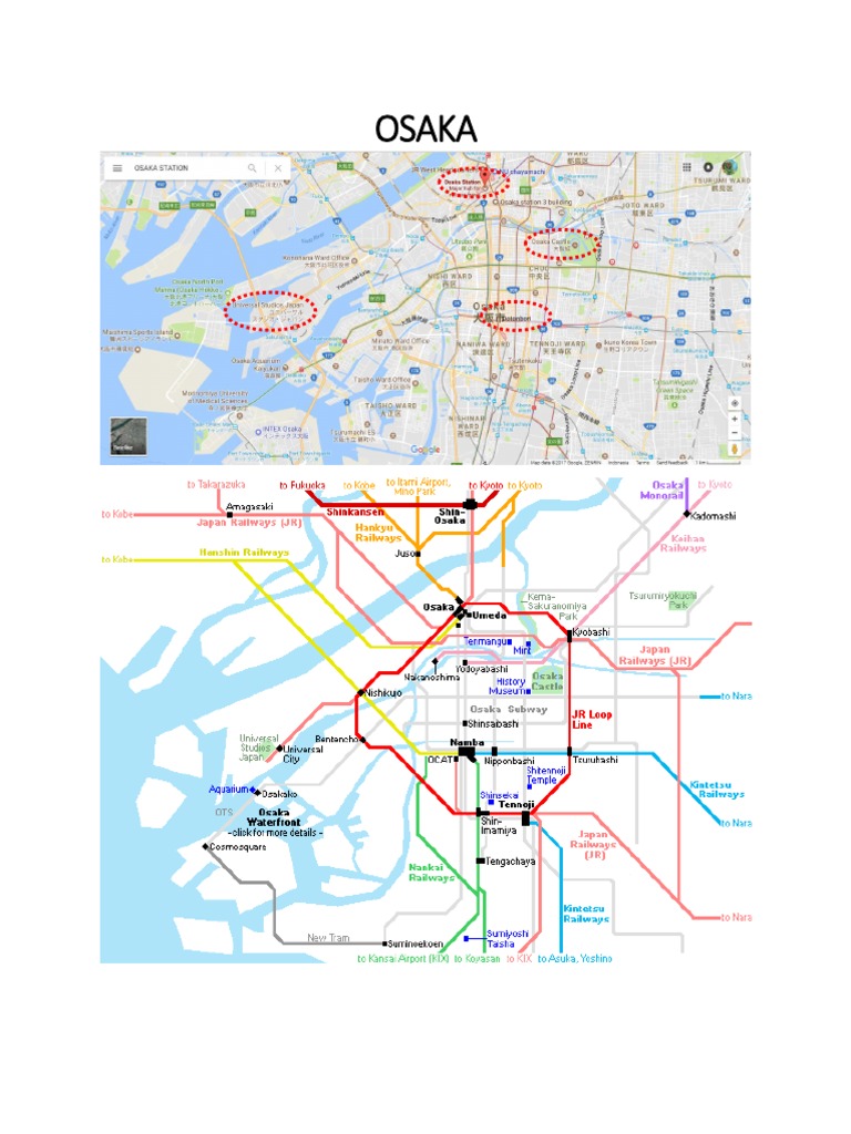 OSAKA | PDF | Public Transport | Rail Transport