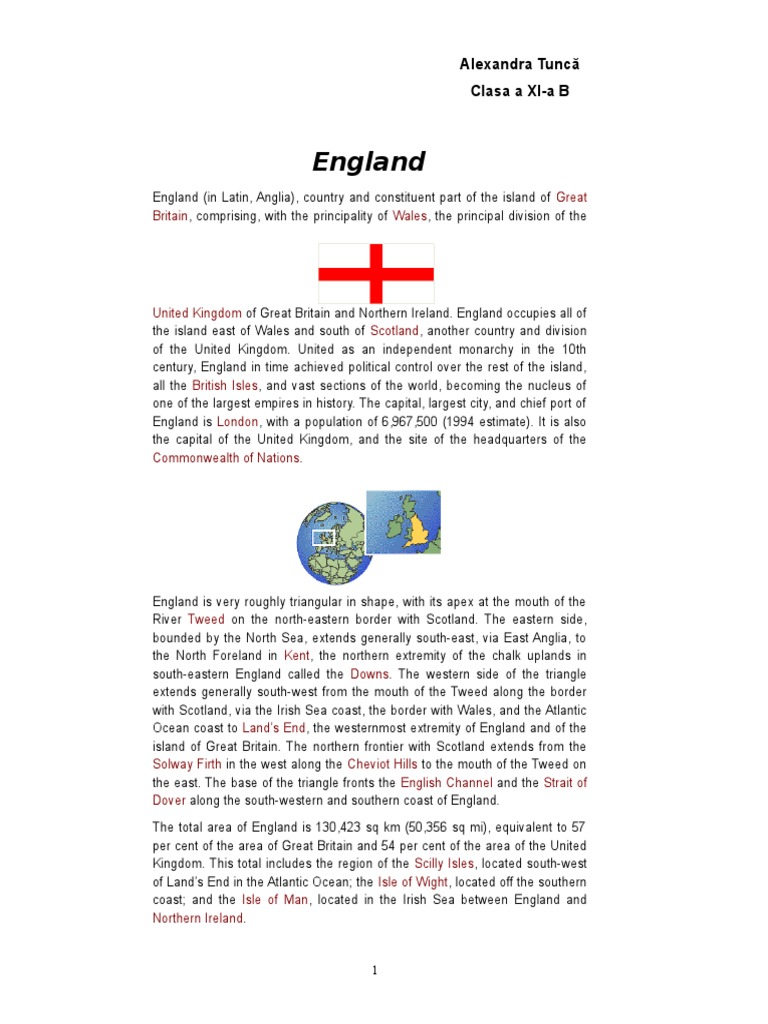 An Overview of the Countries that Comprise the United Kingdom: England ...