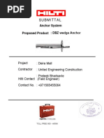 Hilti Pull Out Testing Methodology | PDF | Concrete | Pressure Measurement