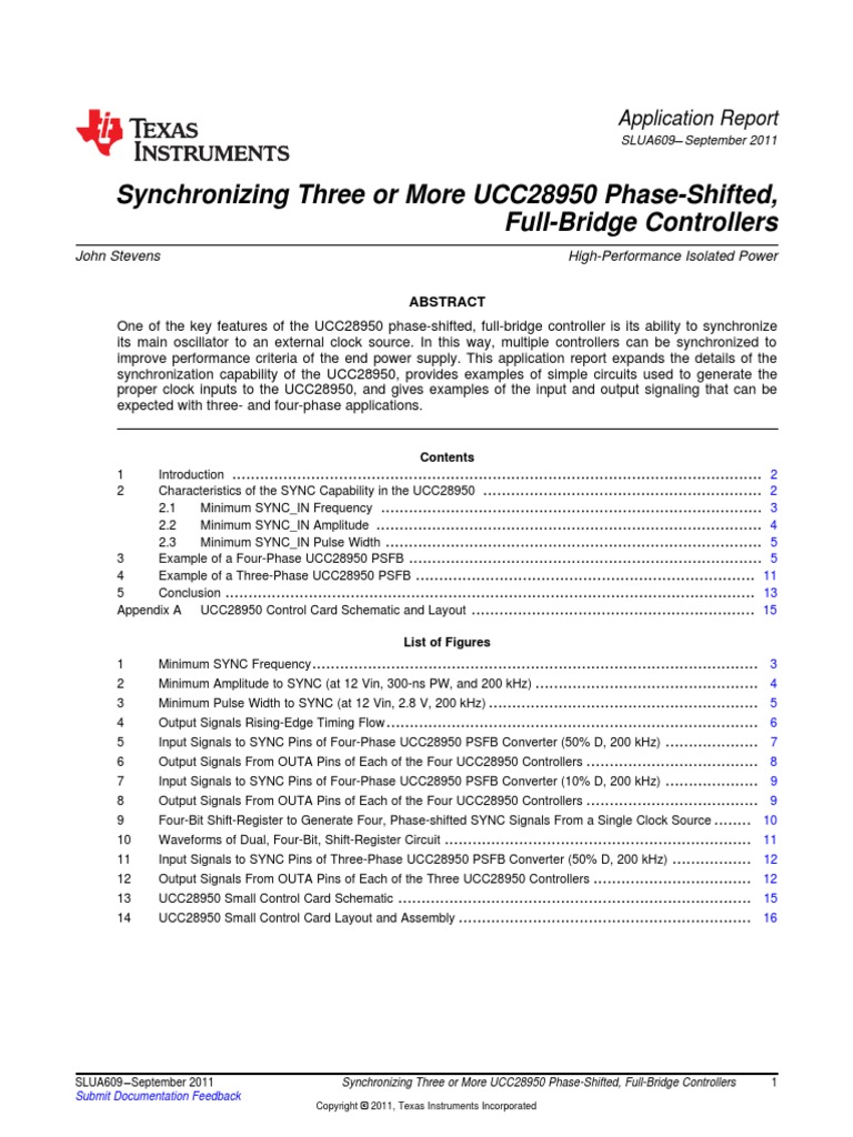 tlc555cp Application Note 1 en PDF | PDF | Power Electronics | Feedback