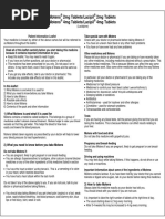 Soflax Tablets: Uses and Dosage Guide | PDF | Bloating | Nausea