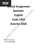 Assignment Marks Form Parat Download AIOU Allama Iqbal Open University ...