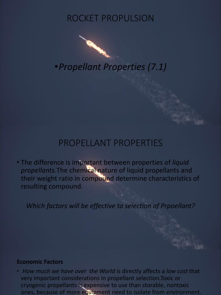 Rocket Propulsion Insights | PDF | Rocket Propellant | Liquid ...