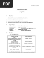 Explicit Teaching Lesson Plan in English | PDF | Verb | Lesson Plan
