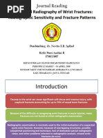 Frykman Classification of Distal Radius Fractures | PDF