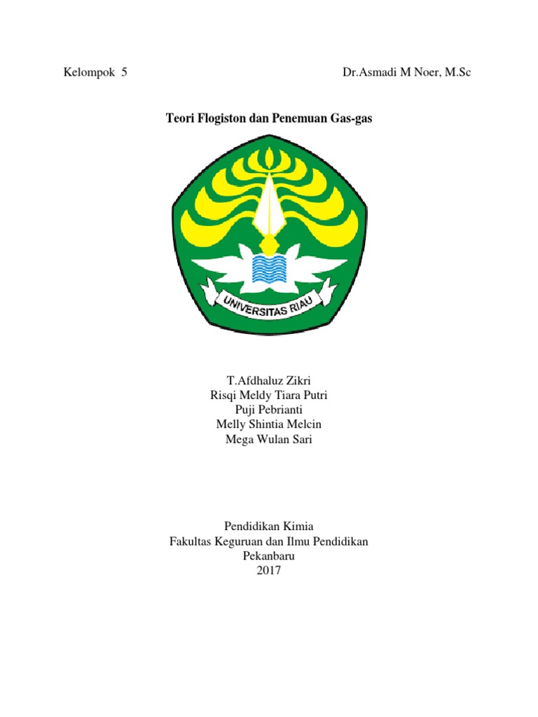 Bab IV Teori Flogiston Dan Penemuan Gas-Gas | PDF