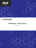 FortiAnalyzer Best Practices Guide | PDF | Transport Layer Security | Databases