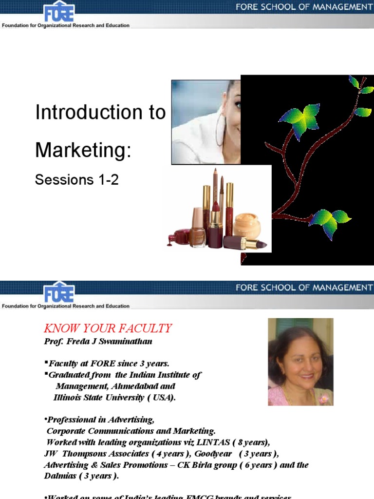 Introduction To Marketing - PPT 2 (M&S CASE) - Complete | PDF ...