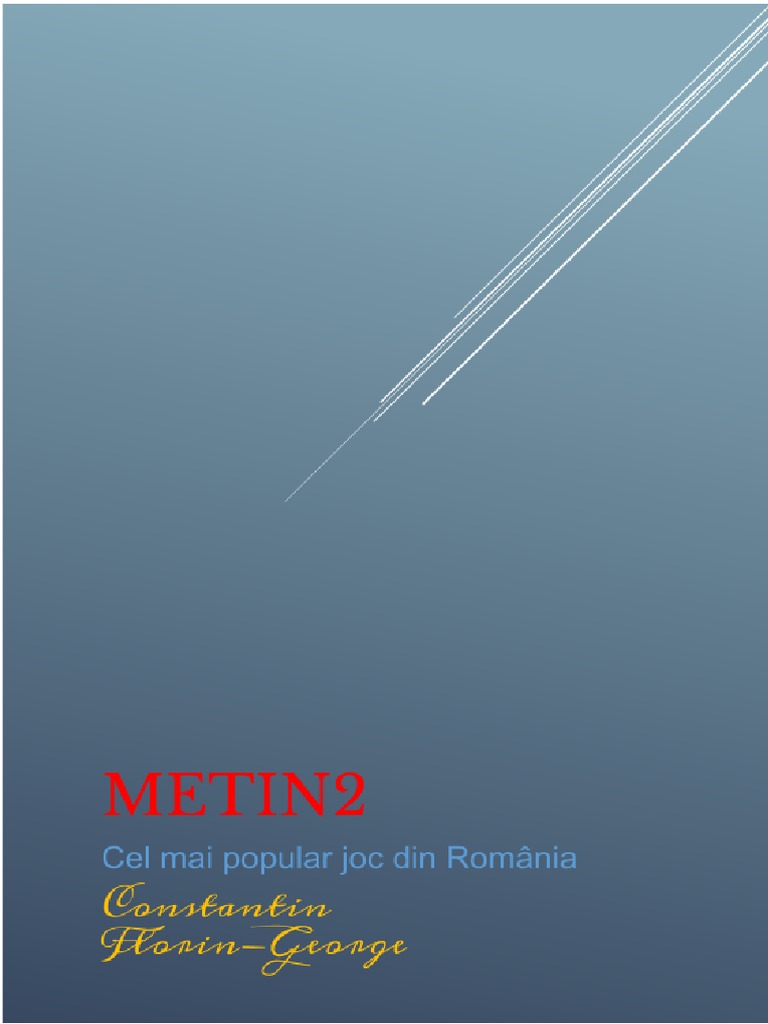 Metin 2 RO | PDF