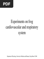 Frog Heart Rate and ECG Analysis | PDF | Heart | Heart Rate