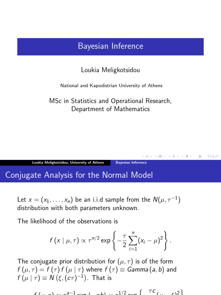Bayes Notes1 | PDF | Statistical Inference | Probability And Statistics