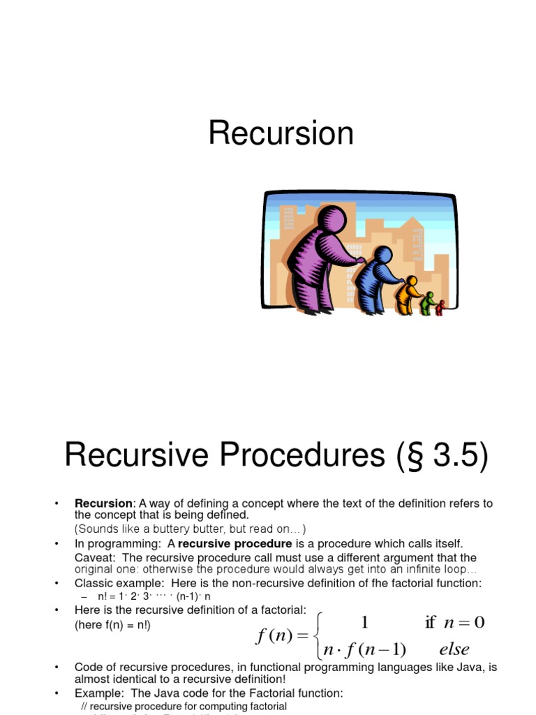 Lec 1 | Download Free PDF | Recursion | Subroutine