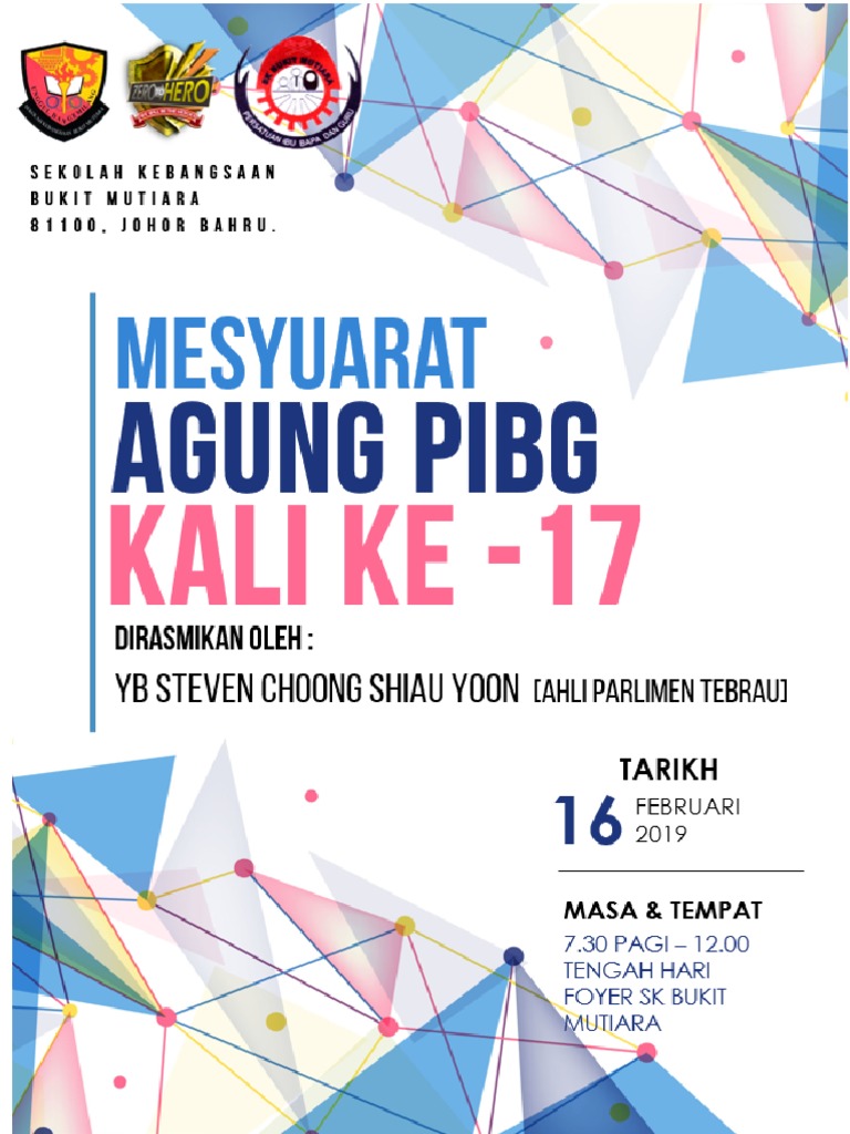 Buku Program Mesy. Agung Pibg SKBM 2019 | PDF