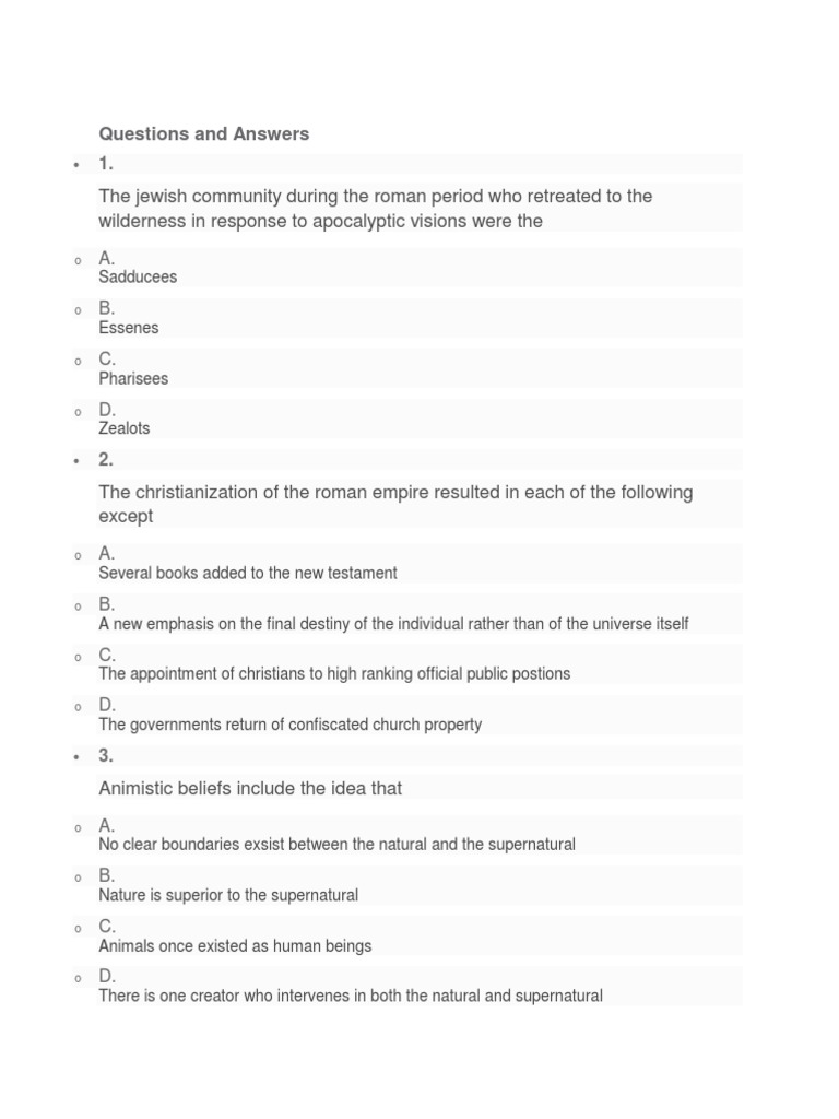 Questions and Answers | PDF | God | Buddhist Texts