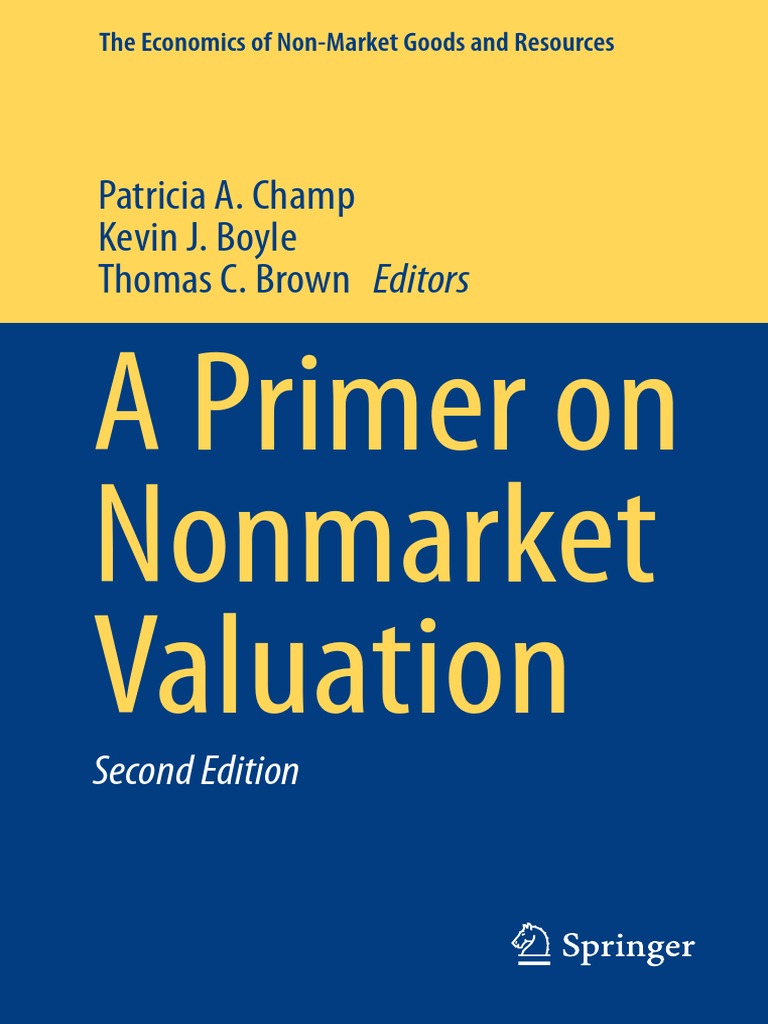 Nonmarket Valuation | PDF | Value (Ethics) | Ecosystem Services
