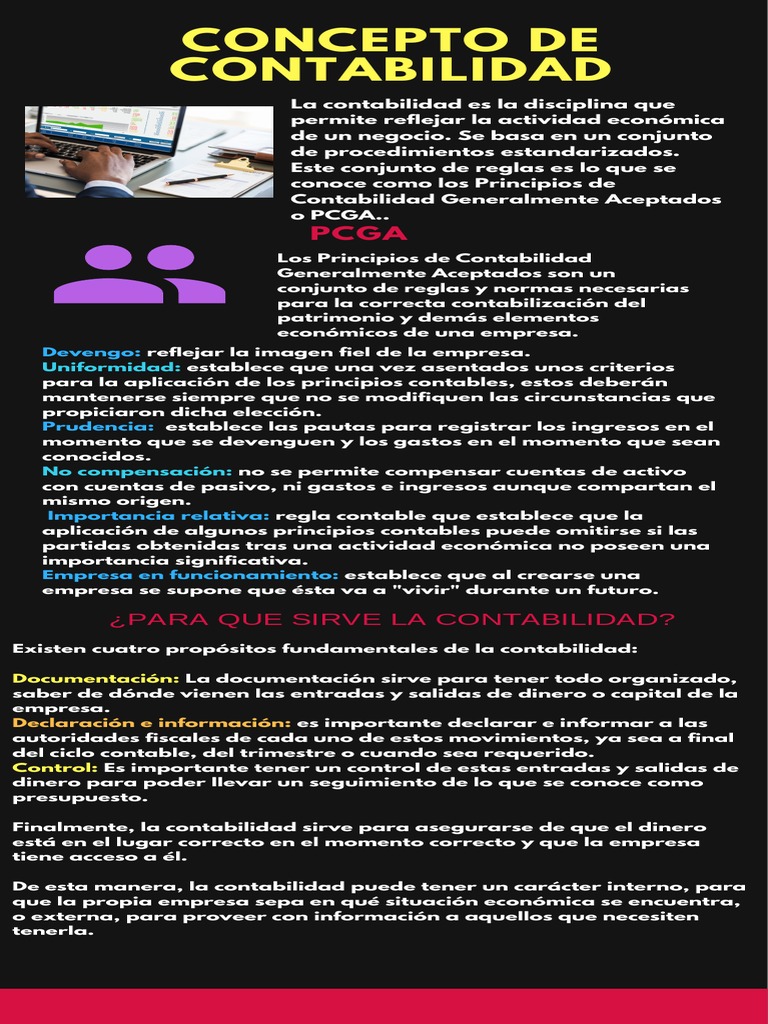 Infografia 1 | PDF | Contabilidad | Contabilidad y Auditoria