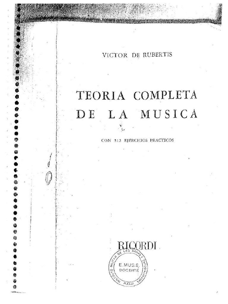 Teoría Completa de La Musica | PDF